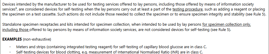 Updated guidance on classification rules for IVDs · MDlaw – Information ...